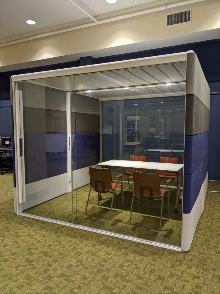 Study Pod - West Hartford Public Library